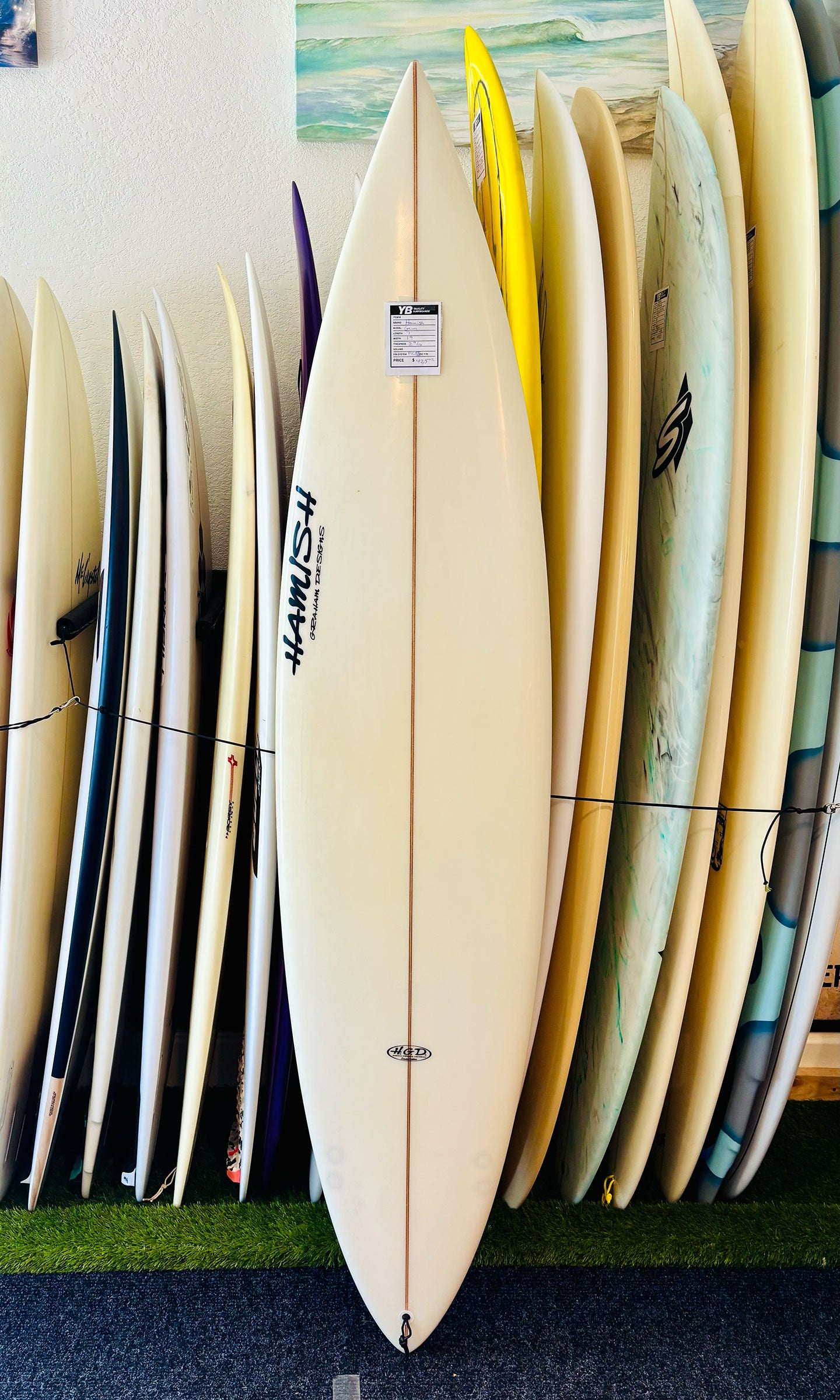 Hamish Graham 7'0" Step-Up Surfboard – Your Board Santa Cruz