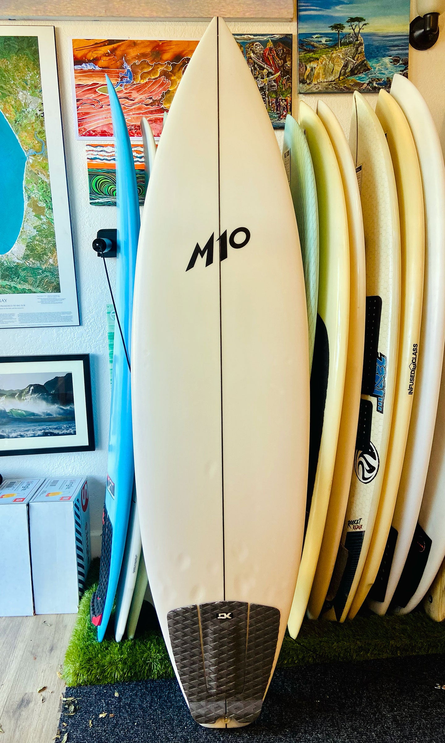 M10 6'3" 34L Surfboard – Your Board Santa Cruz