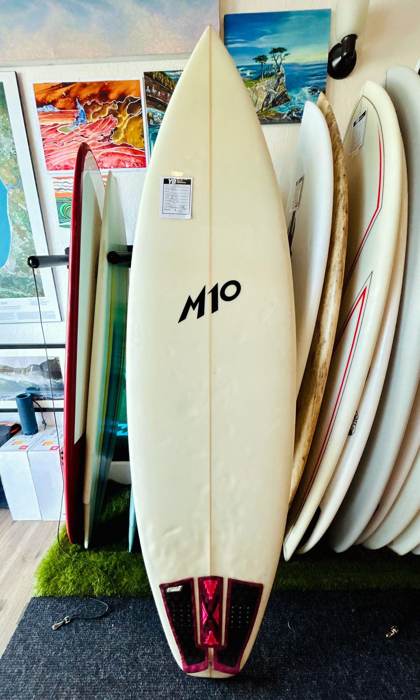 M10 6'2.5" Magic Carpet Used Surfboard – Your Board Santa Cruz